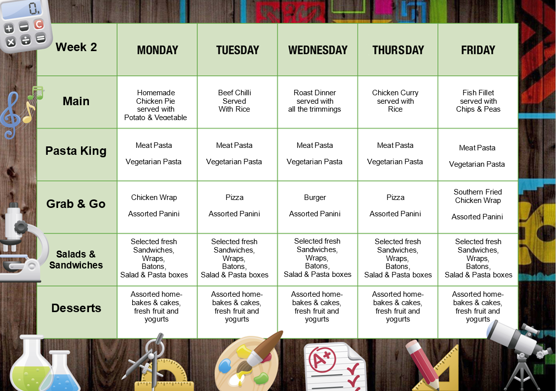 School Meals - All Hallows Catholic High School