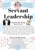 Prayer and Liturgy - All Hallows Catholic High School